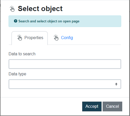 Seleccionar un objeto - Rocketbot Docs