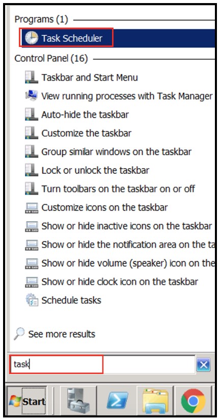 CREAR TAREA PROGRAMADA (Task Scheduler) - Rocketbot Docs