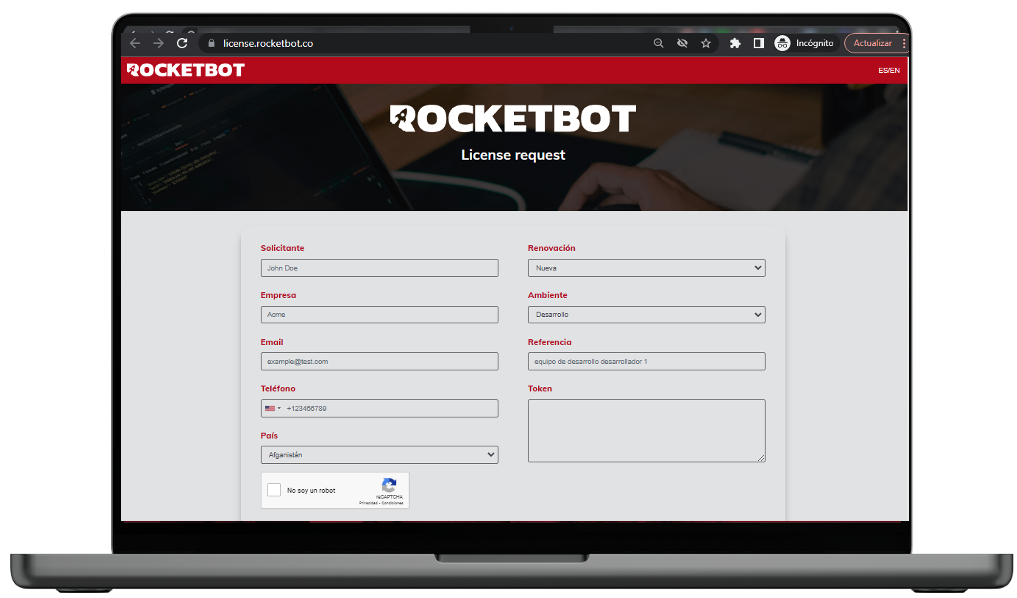Instalación Rocketbot Studio - Rocketbot Docs
