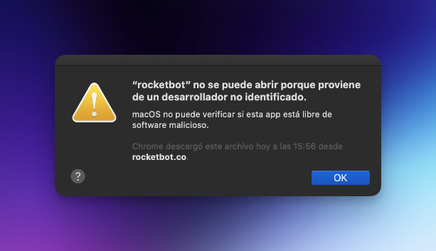 Instalación Rocketbot Studio - Rocketbot Docs