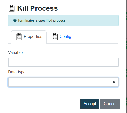Detener Proceso - Rocketbot Docs