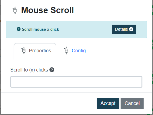 Mouse Scroll - Rocketbot Docs