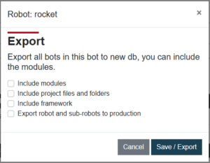 Studio Rocketbot – Iniciar un proyecto - Rocketbot Docs