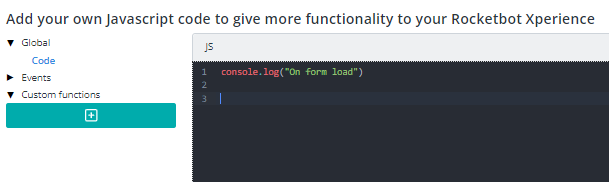 Rocketbot Xperience – Funciones y eventos - Rocketbot Docs